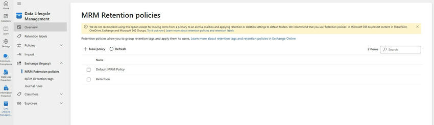Create Retention Tags and Retention Policies in Exchange Online Create Retention Tags and Retention Policies in Exchange Online